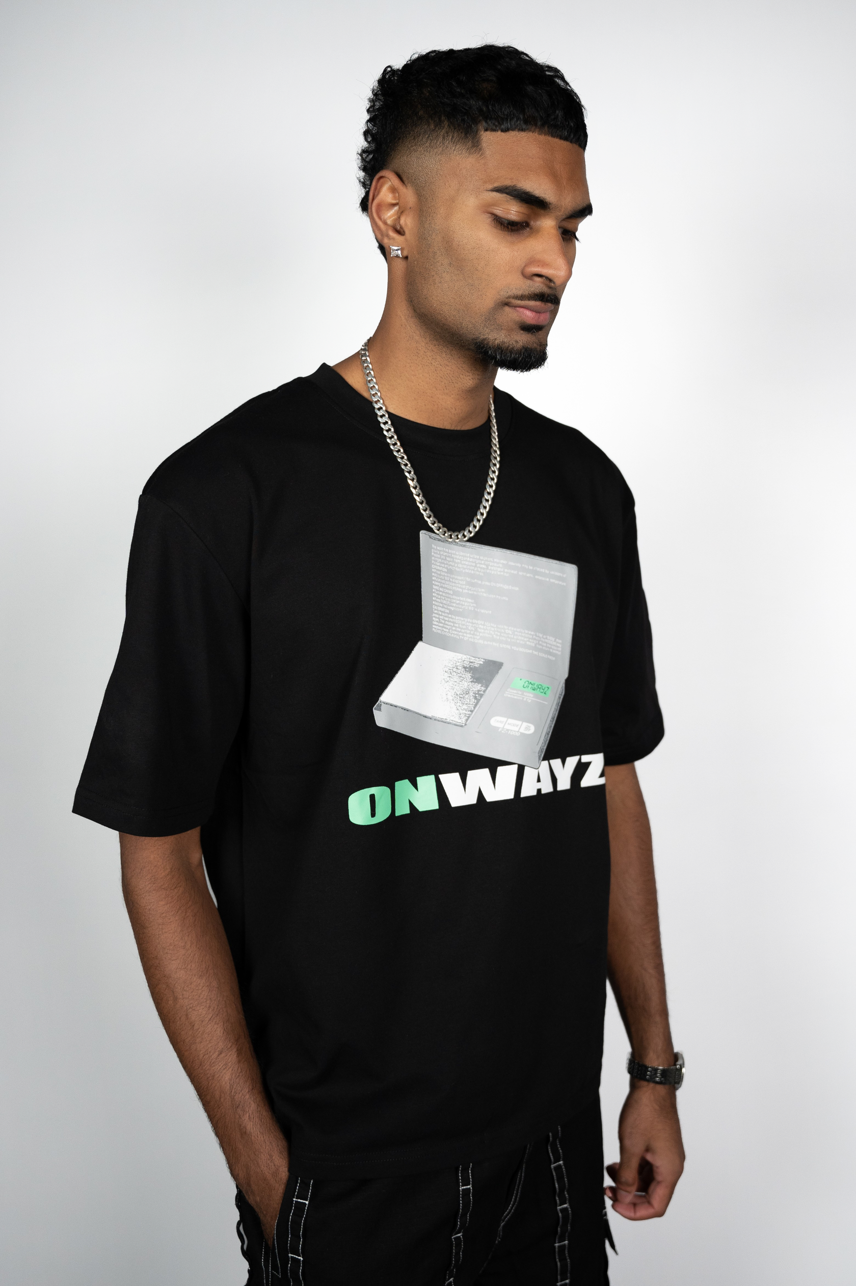 Scale T Shirt - Black Green – Onwayz Apparel